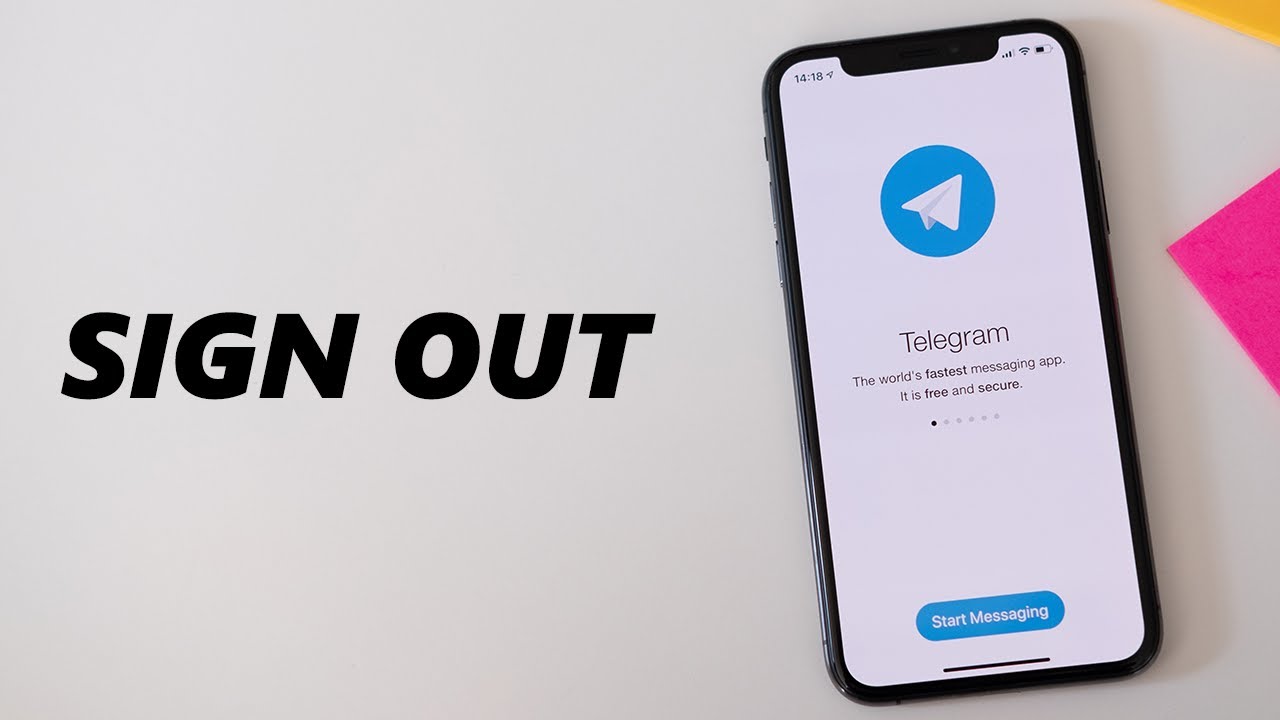 How To Log Out Telegram On Phone - YouTube