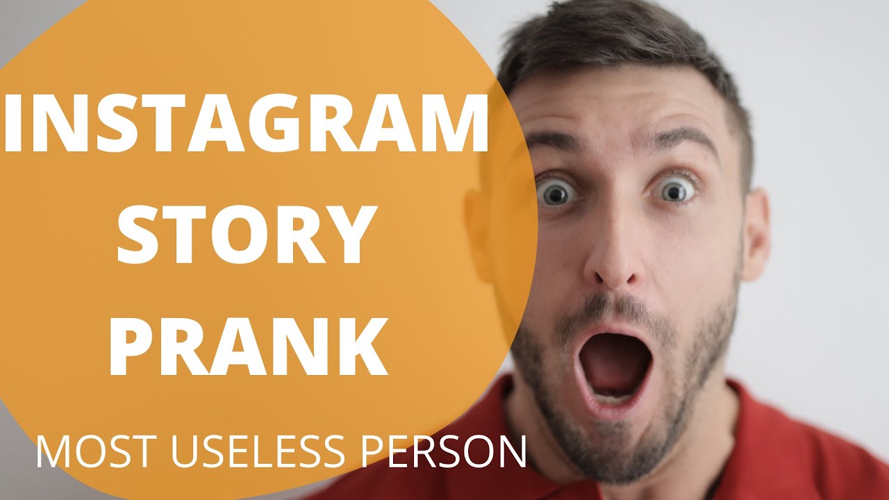 INSTAGRAM STORY PRANK EXPLAINED | Comment Sticker | Most Useless Person ...