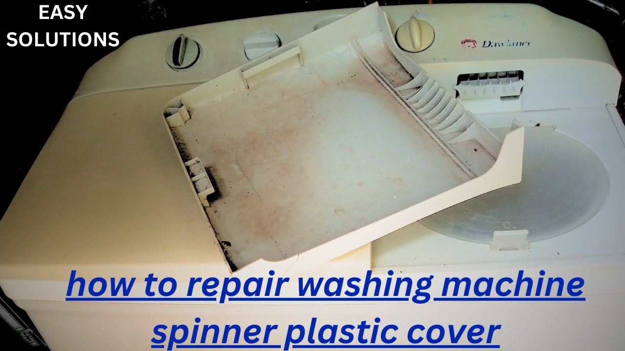 repair washing machine cover - YouTube