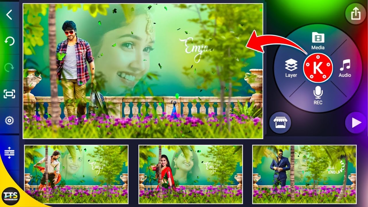 3D Motion poster video editing with lyrics in kinemaster - YouTube