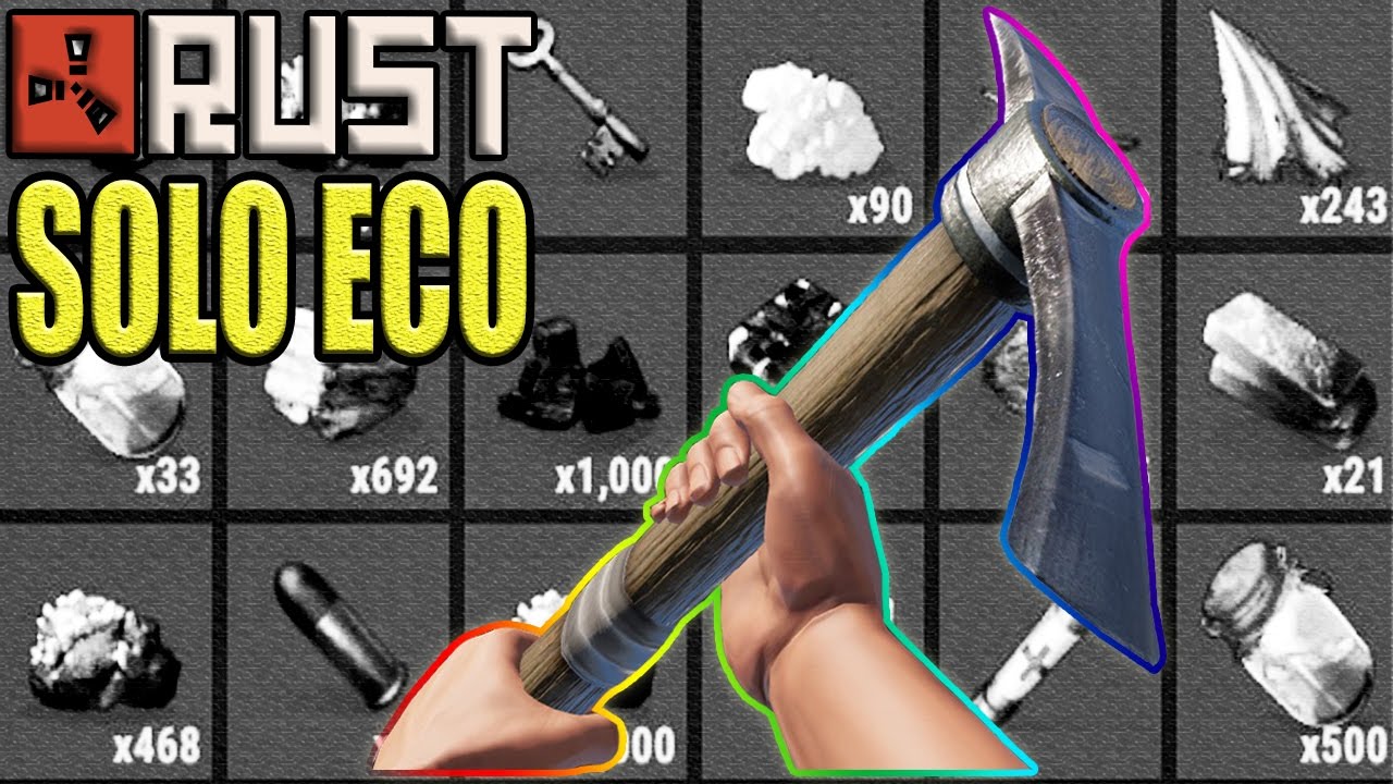 Rust: SOLO ECO RAIDS - PvP + Raiding Efficiently | vanilla (Solo/Duo ...