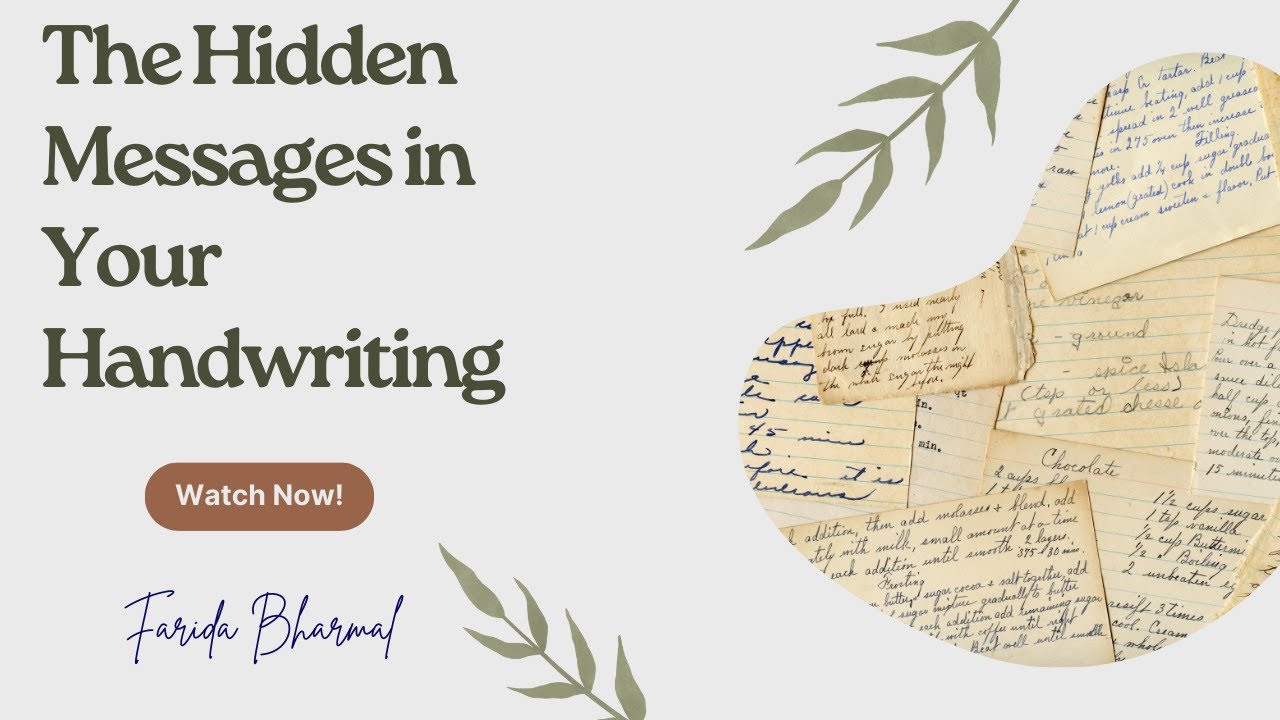 The Hidden Messages in Your Handwriting - YouTube
