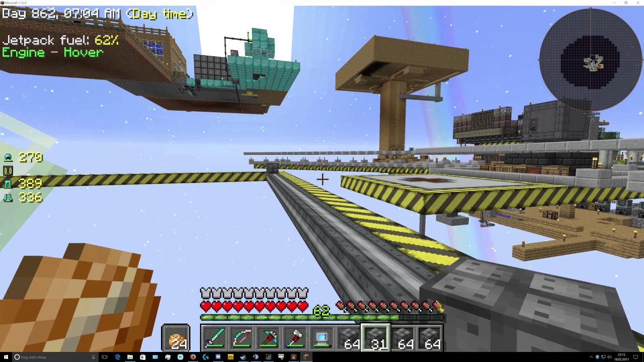 Minecraft Sky Factory 3 #37 Reactor 32 mal 32 mal 200 - YouTube