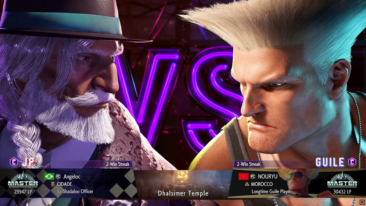 Angeloc (JP) vs NOURYU (Guile) Ranked Match SF6 - YouTube