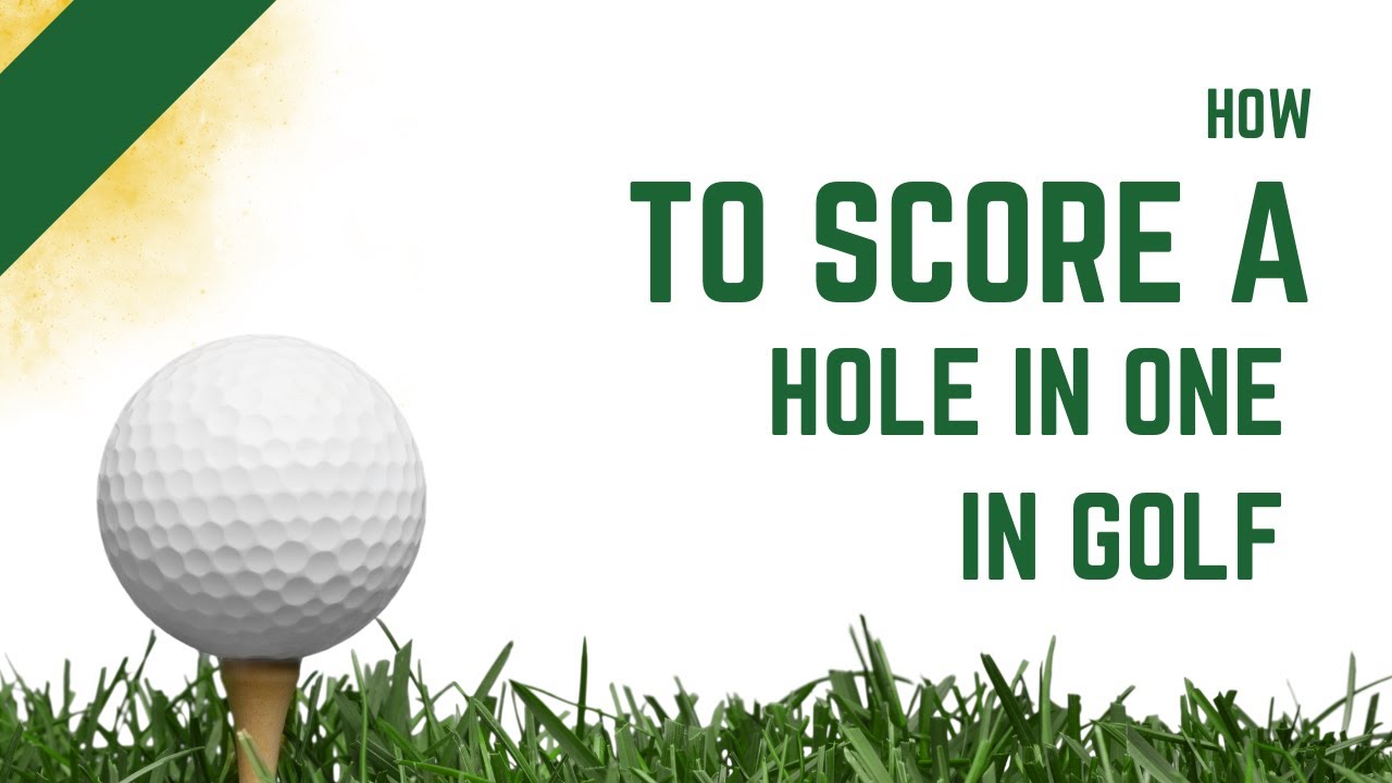How to Score a Hole in One #golfswing #shorts - YouTube