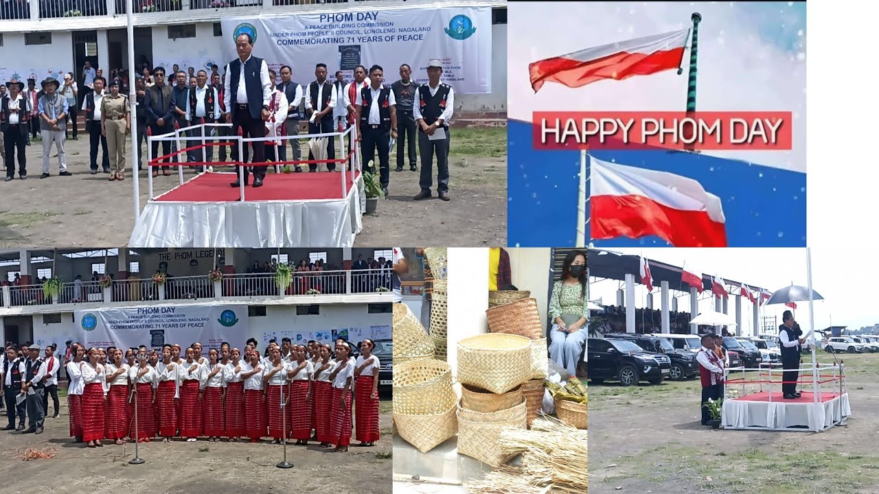 71-PHOM DAY on 6th June 2023 observe at public ground Longleng Nagaland ...