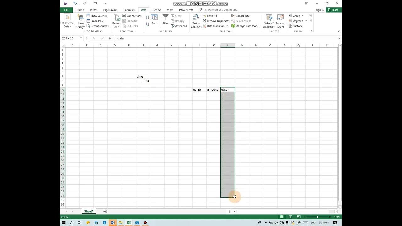 excel lesson 17 - YouTube