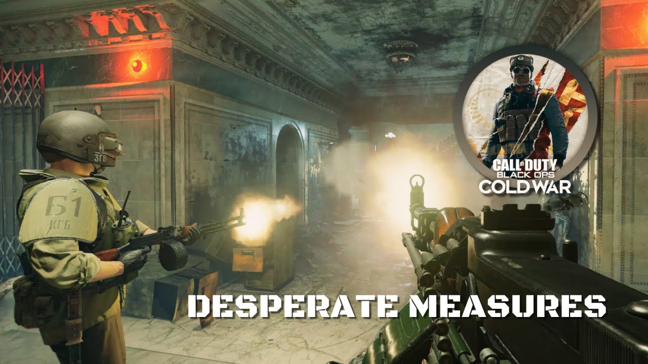 Call Of Duty Black Ops Cold War Campaign - The Sleeper Agent, Desperate ...