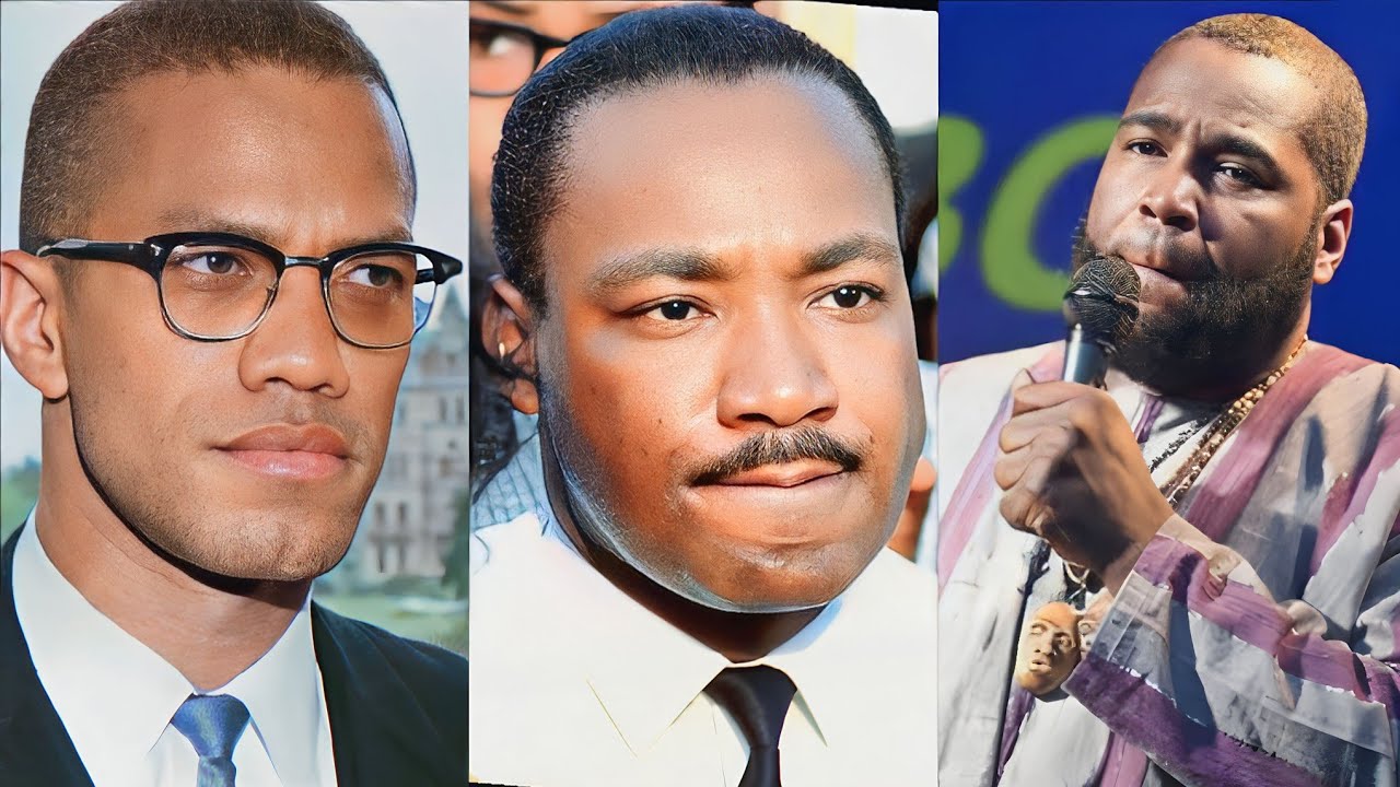 Dr King & Malcolm X Played White Media/ Frederick Snowbunny - YouTube