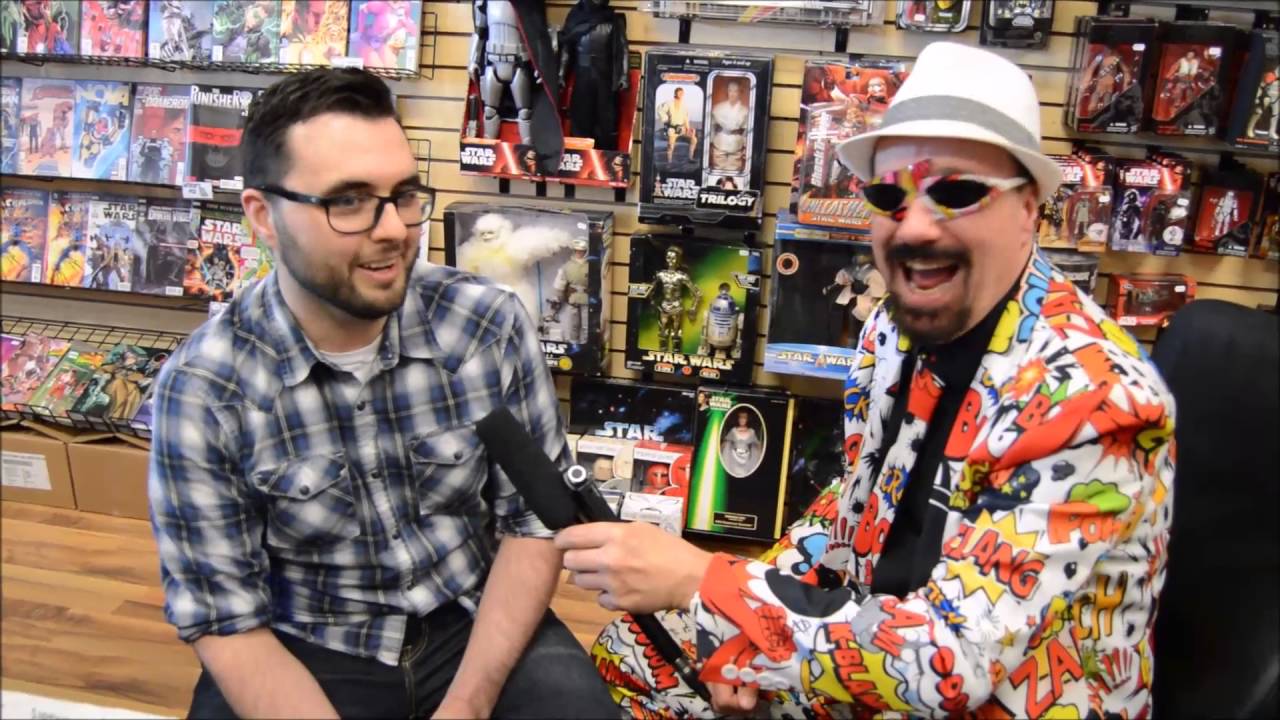 Video interview of comic book artist Jason Fabok in Orlando, Florida ...