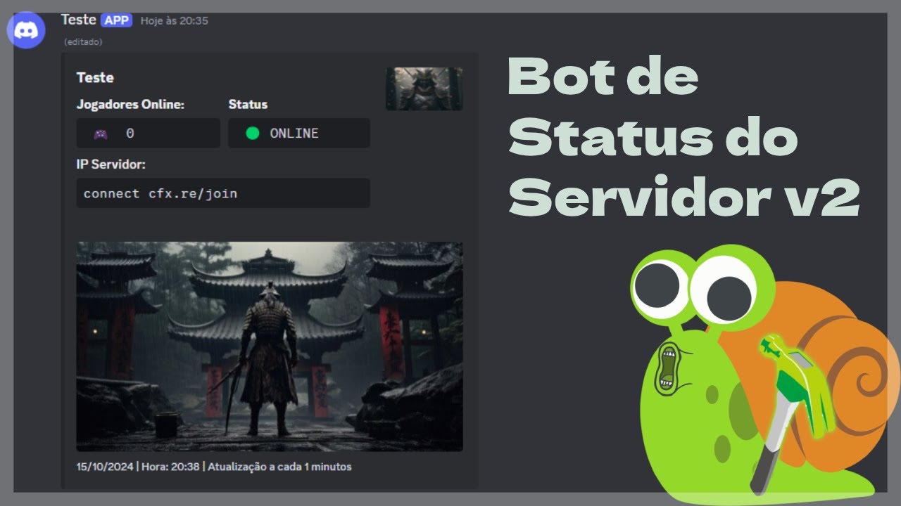[Fivem] Bot de Status do Servidor V2 - YouTube