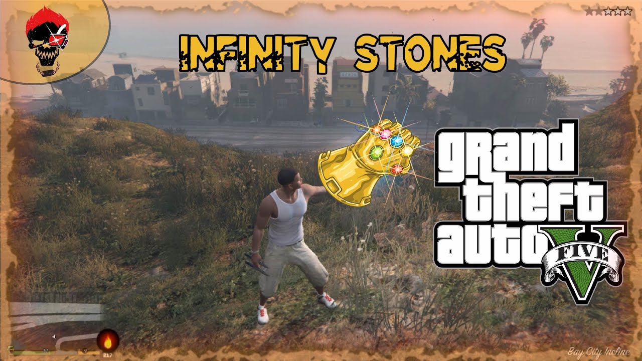 Grand Theft Auto V - INFINITY STONES (MOD)! - YouTube