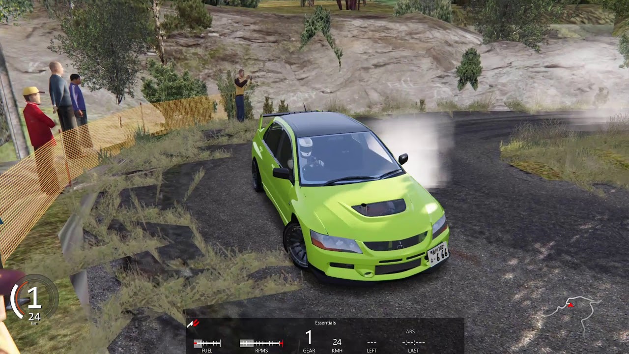 ASSETTO CORSA Mitsubishi Lancer Evo Demon Ralliart - YouTube