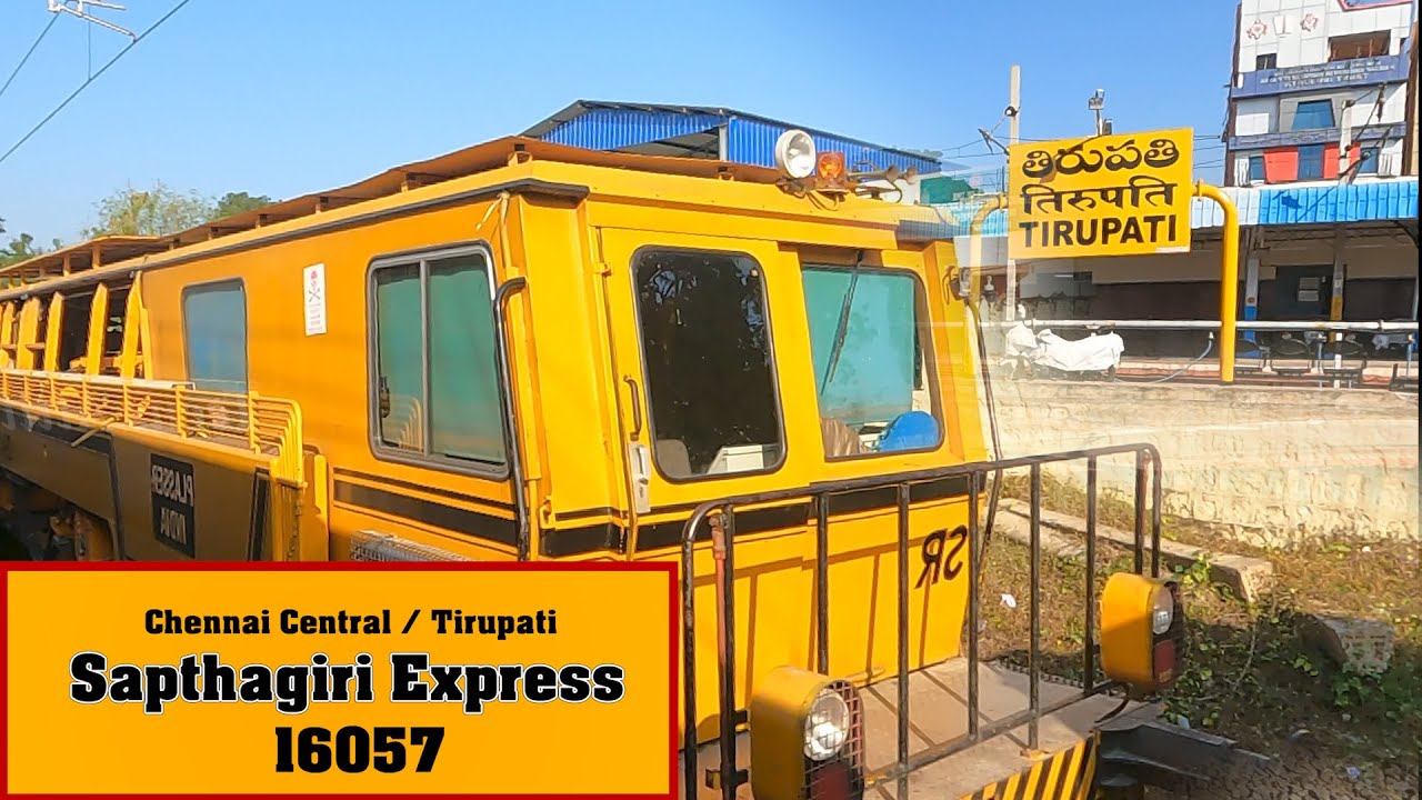 Sapthagiri Express TRAVEL VLOG | Sapthagiri Express 16057 | Full ...