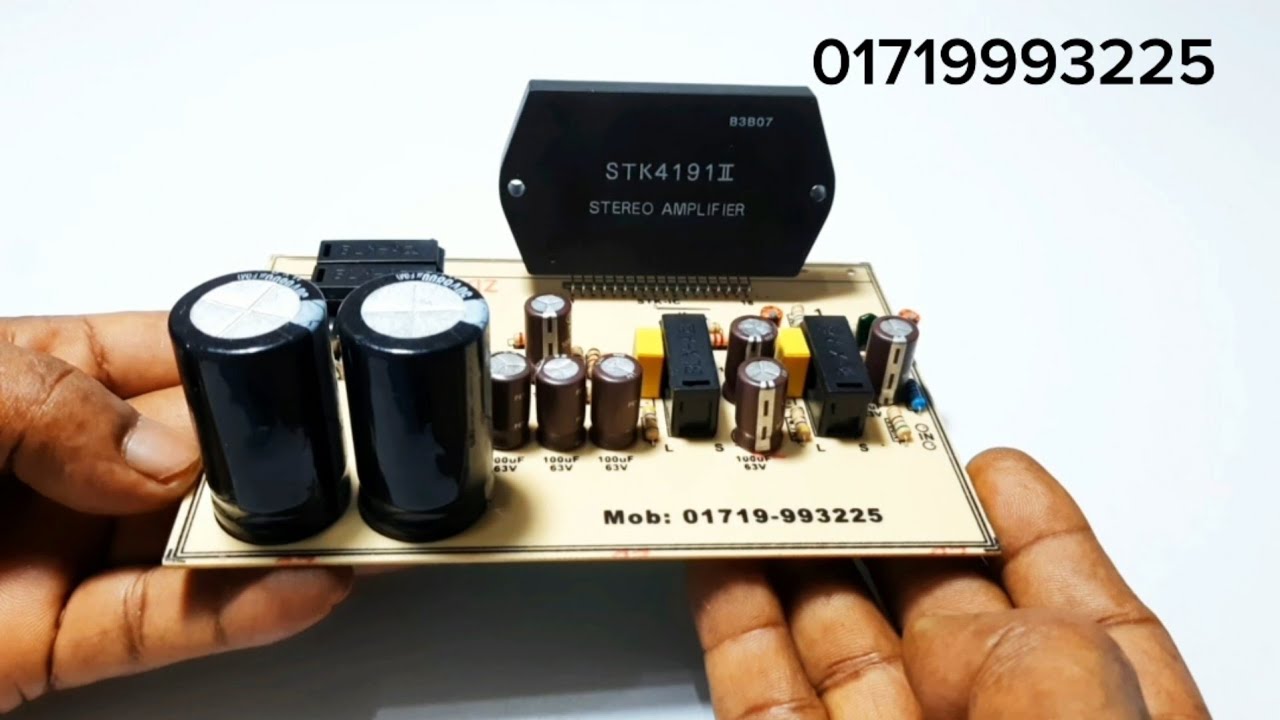 Stk 4191=4122=4141=4231 Stk Audio 15W+25W+50W+100Watt ||√~ - YouTube