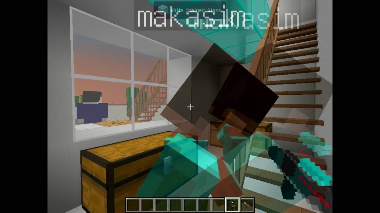 Обзор мода Future Weapons для Minecraft 1.7.10 - YouTube