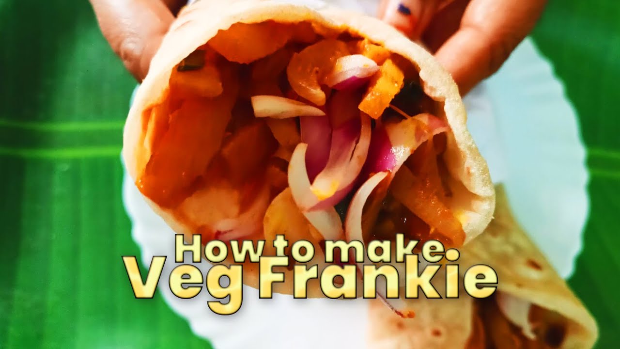 Quick & Easy Homemade Vegetable Frankie Rolls - Impress Your Guests ...