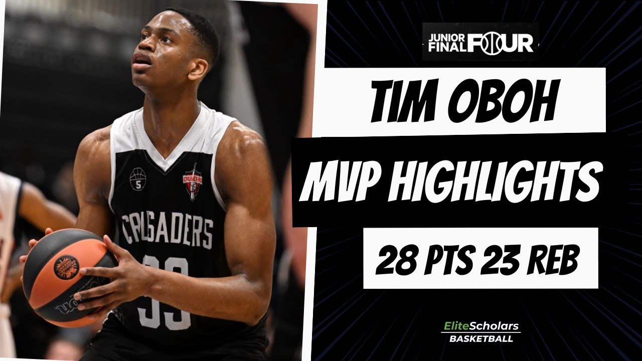 Tim Oboh (Canterbury Academy) 2024 U18 National Championship MVP ...