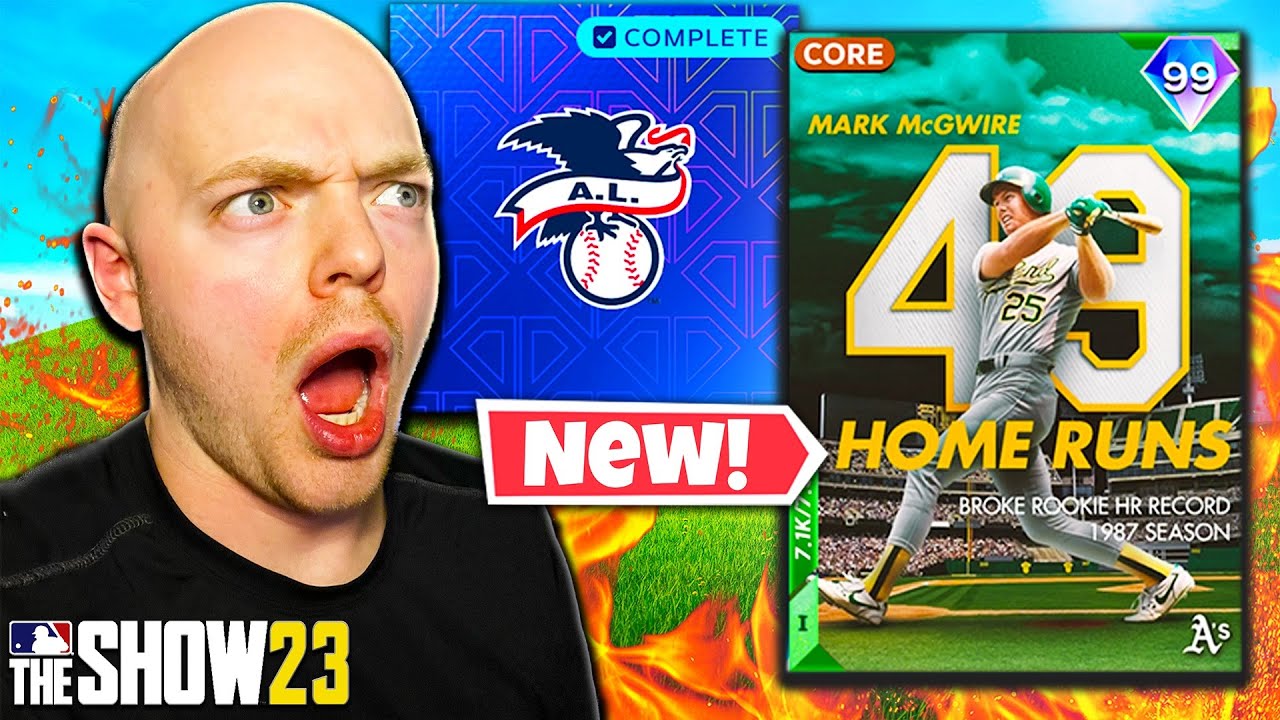 WE FINALLY UNLOCKED MARK MCGWIRE IN NO MONEY SPENT 8! | MLB THE SHOW 23 ...