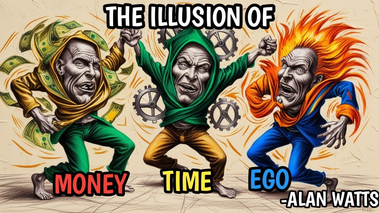 ''The Illusion Of Money , Time & Ego'' Motivational video | alan watts ...