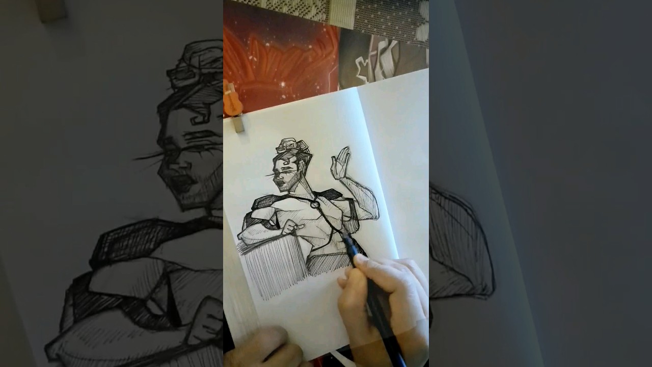 Character Figure Drawing Process - YouTube