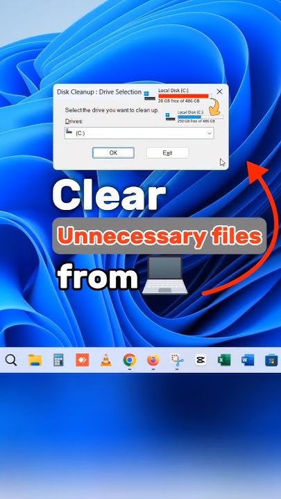 Clear Unwanted files from Computer Hard Drive. #clearunnecessaryfiles ...