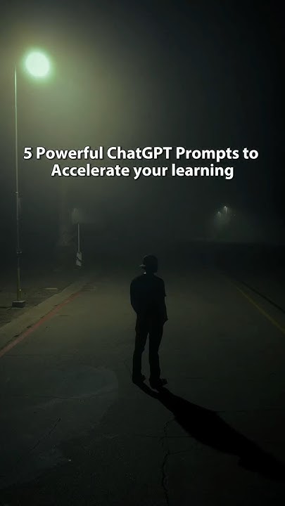 5 Powerful ChatGPT Prompts to Accelerate your learning #shorts #chatgpt ...
