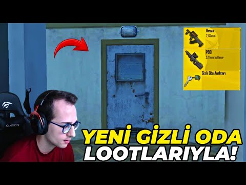 YENİ GİZLİ ODA LOOTLARIYLA WIN ALMAK? (P90 + GROZA ÇIKTI) PUBG MOBILE
