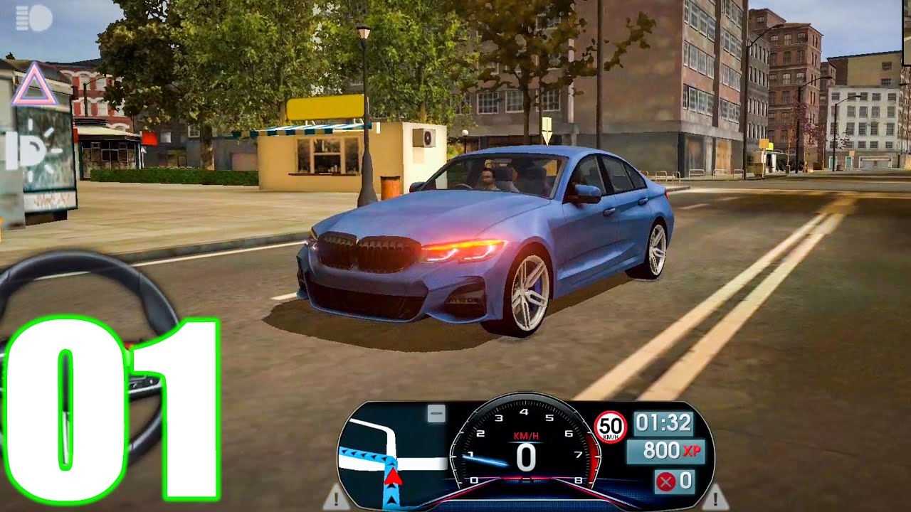 Driving School Sim 2020 - BMW CAR to SCHOOL Android Gameplay - YouTube