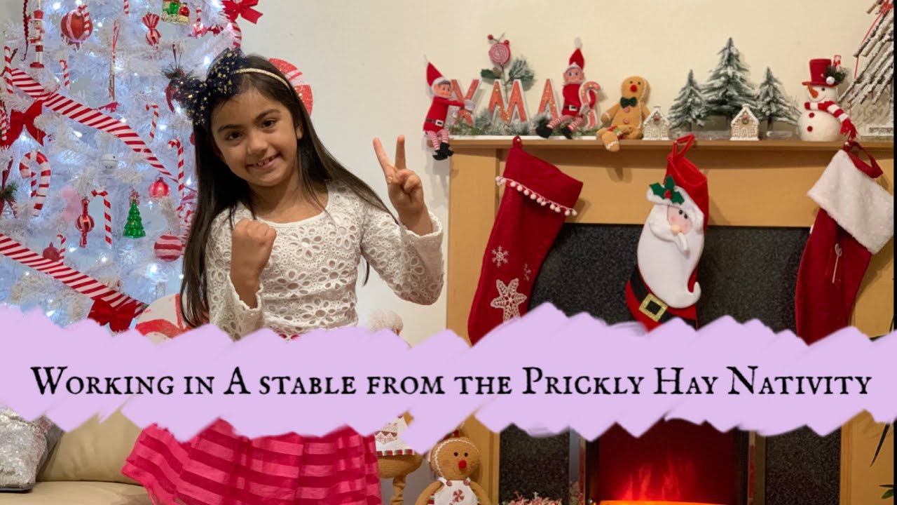 Working in A stable from The Prickly Hay Nativity #Pricklyhaynativity ...