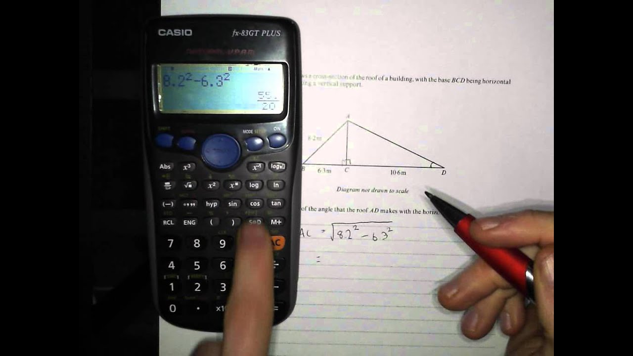 Pythagoras and Trigonometry - Q6 GCSE Maths Revision Walking Talking ...