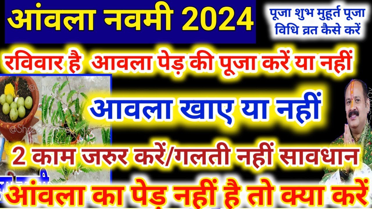 Amla navami 2024/आंवला खाएं या नहीं रविवार सावधान गलती नहीं पूजा विधि ...