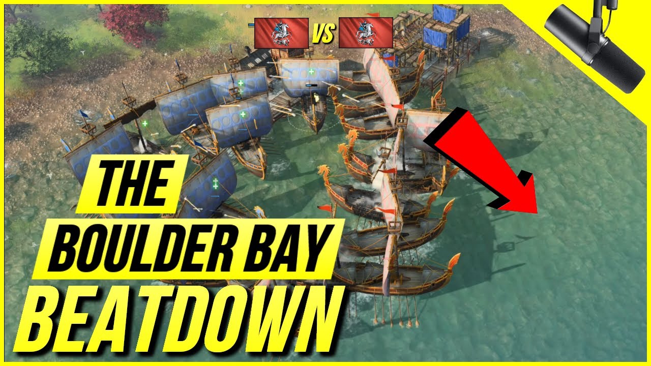 Age of Empires 4 - The Best Boulder Bay Blueprint - YouTube