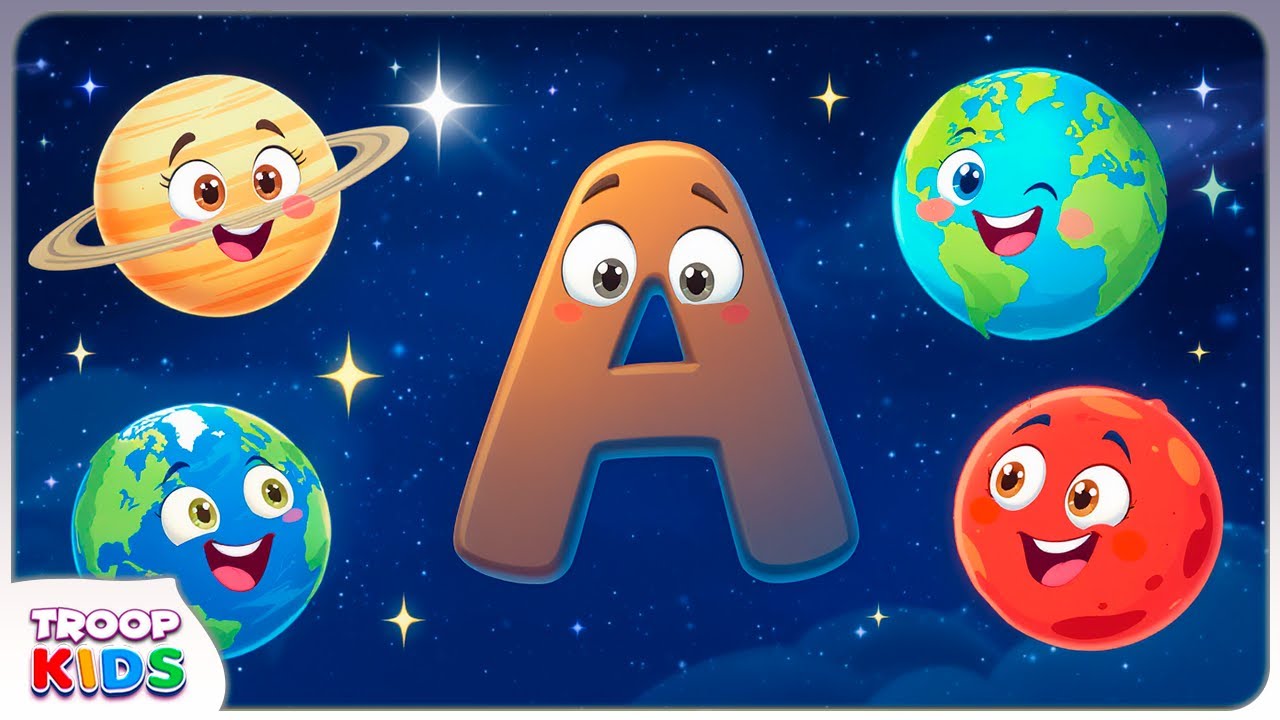Alphabet Lore & Planets for BABY | Learn Letters for KIDS - YouTube