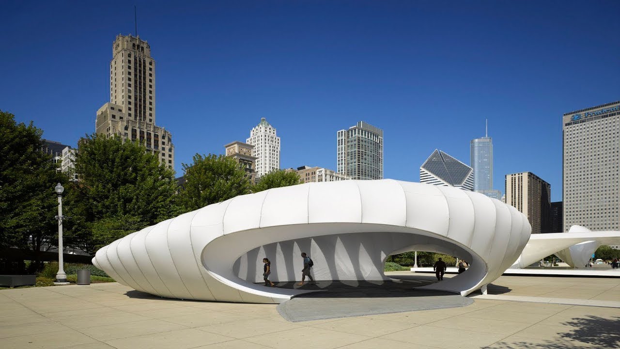 Burnham Pavilion by Zaha Hadid Architects In CHICAGO, UNITED STATES ...