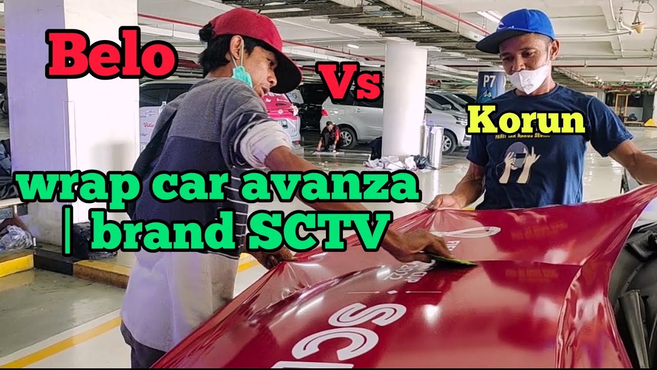 Car Wrapping Avanza | SCTV brand | world cup stickers 2022 - YouTube