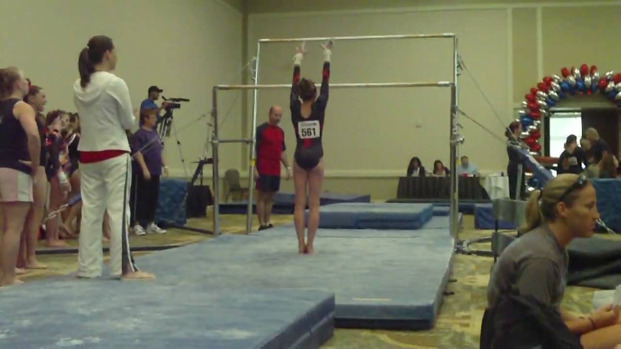 Valerie Craft USAIGC Nationals 2010 Uneven Bars - YouTube
