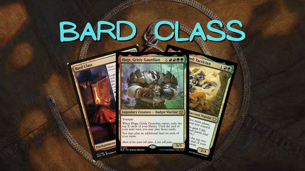 Bard Class | Magic The Gathering | Bloomburrow | MTG Pioneer - YouTube