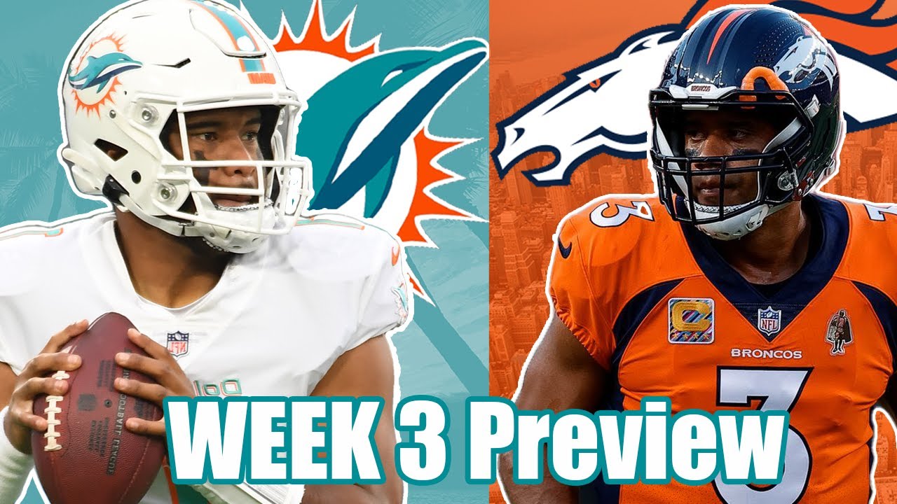 Miami Dolphins Week 3 Prediction vs Denver Broncos! - YouTube