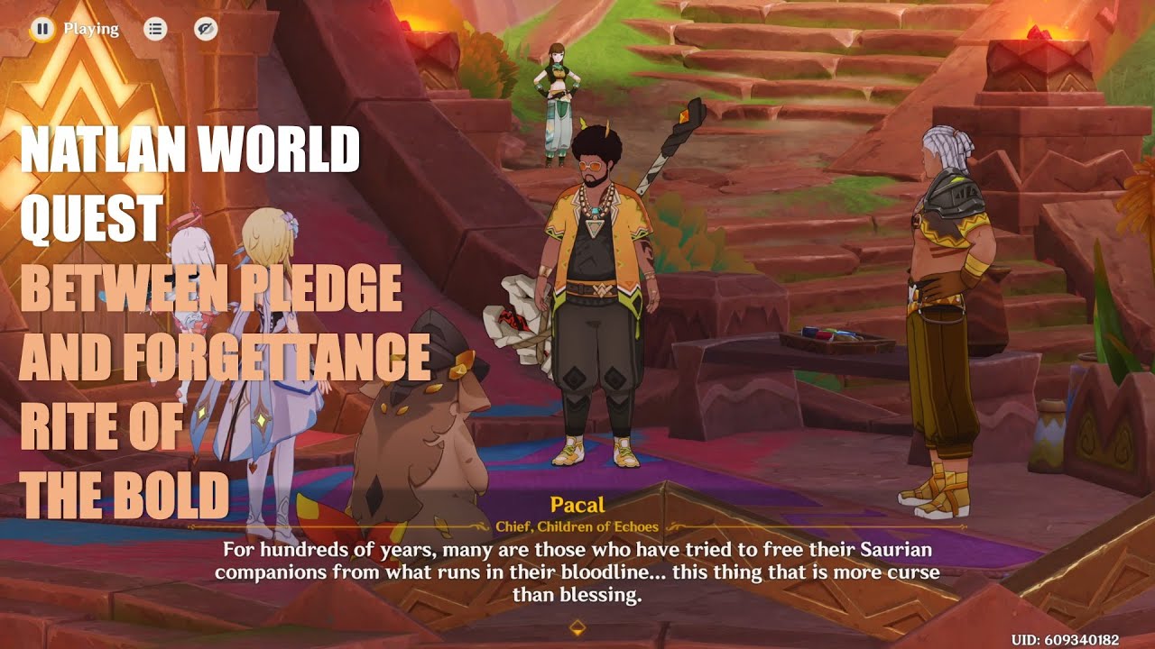 Genshin Impact | Between Pledge and Forgettance: Rite of the Bold ...