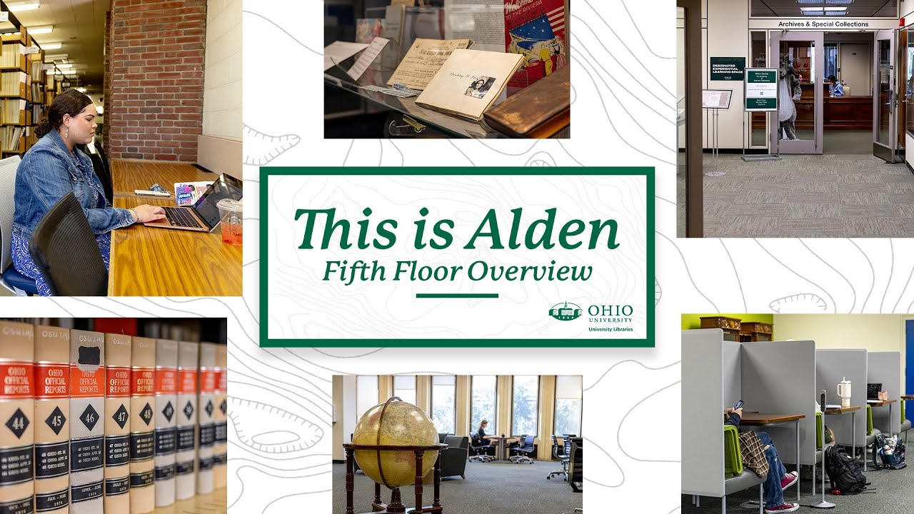 This is Alden Library: The Fifth Floor - YouTube