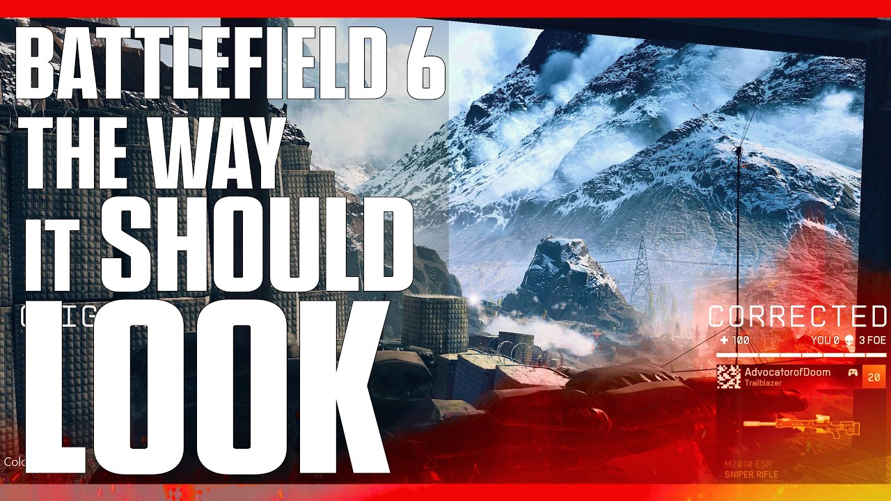 Battlefield 6 Without the Filter - Color Corrected Liberation Peak ...