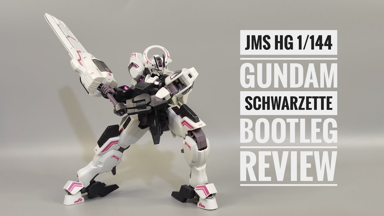JMS HG 1/144 Gundam Schwarzette bootleg - YouTube