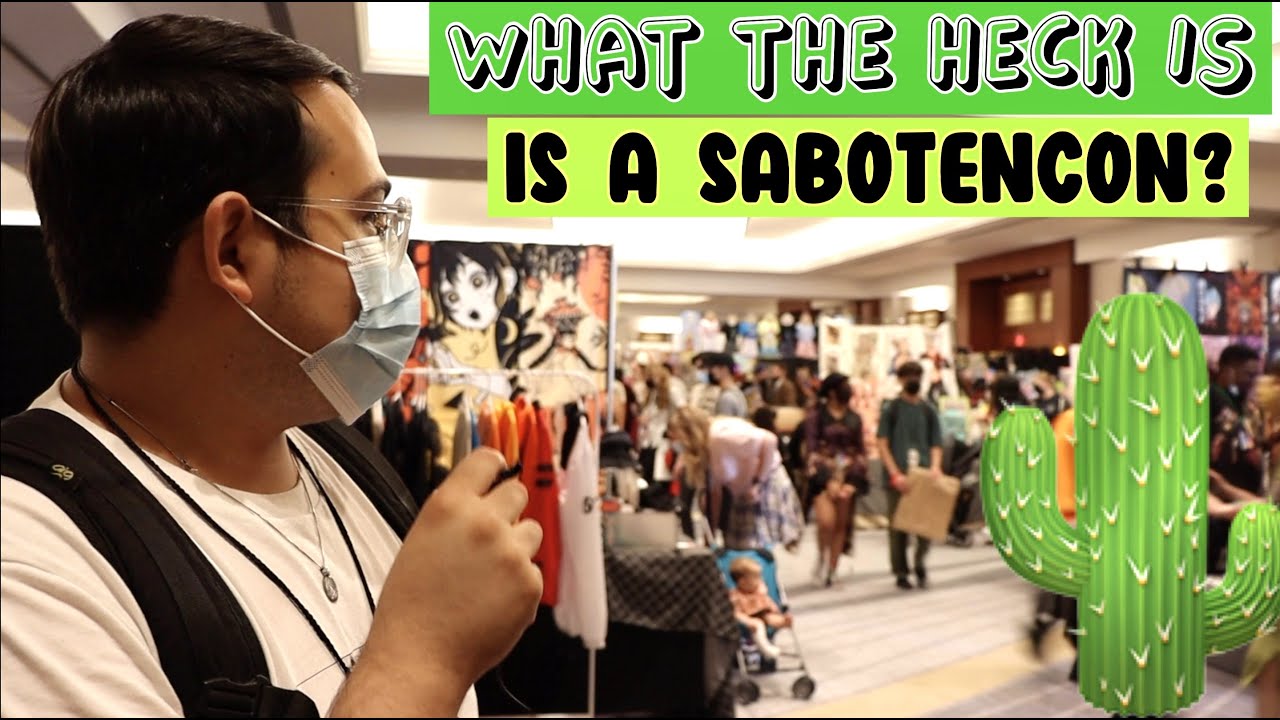 That Time We Went to An Anime Con - SABOTEN CON 2022 - YouTube