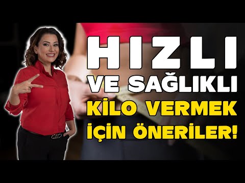 HIZLI VE SAĞLIKLI KİLO VERMEK İÇİN ÖNERİLER - Dr. Ayça Kaya Cevaplıyor - YENİ SEZON