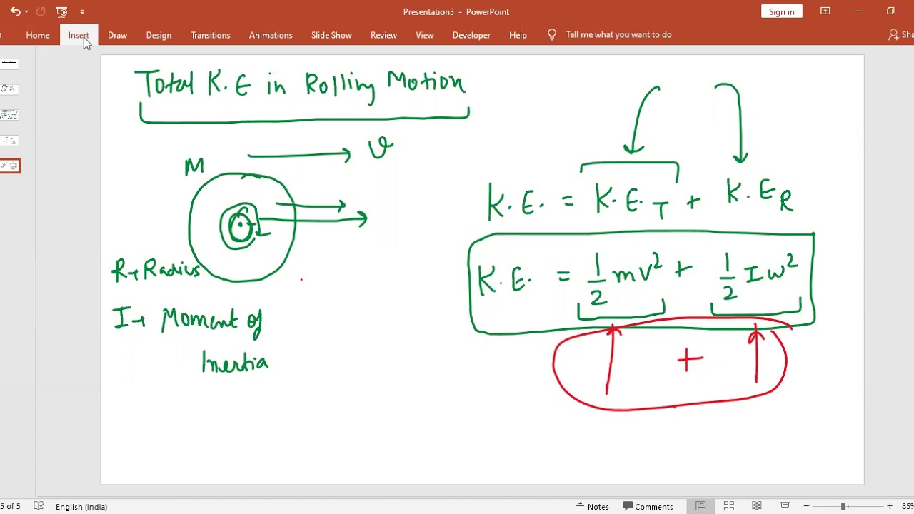 Recording : Rolling Motion in Inclined Plane - YouTube