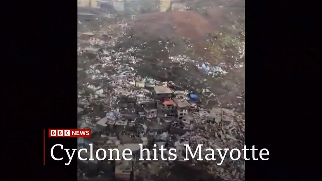 Weather Events - Cyclone Chido hits France's Mayotte archipelago (1 ...