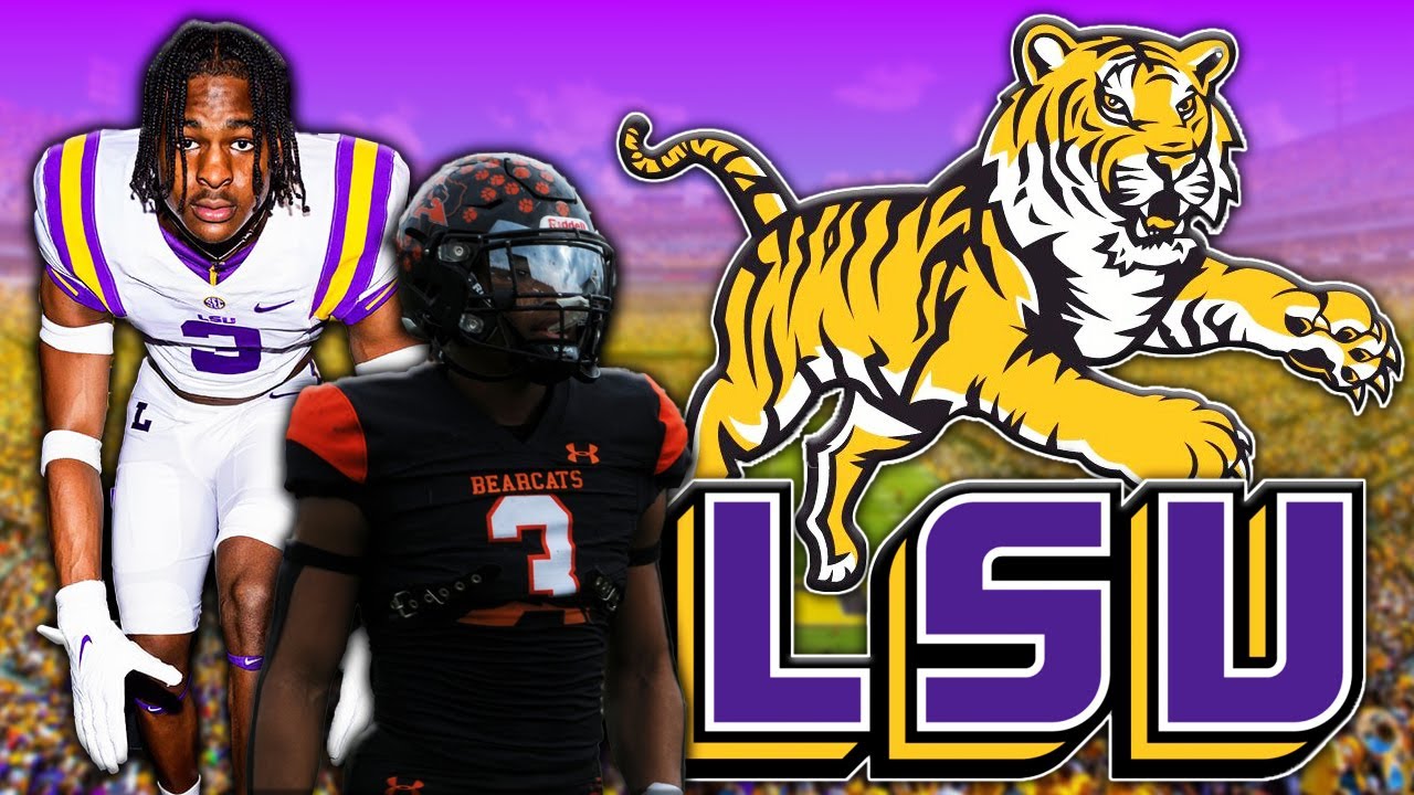 These 2 SCARY LINEBACKERS Just Committed TO LSU Tigers - YouTube
