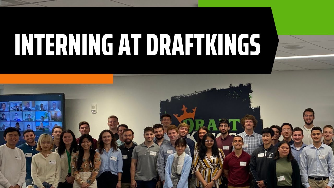 What's It Like To Work As An Analytics Intern At DraftKings? - YouTube