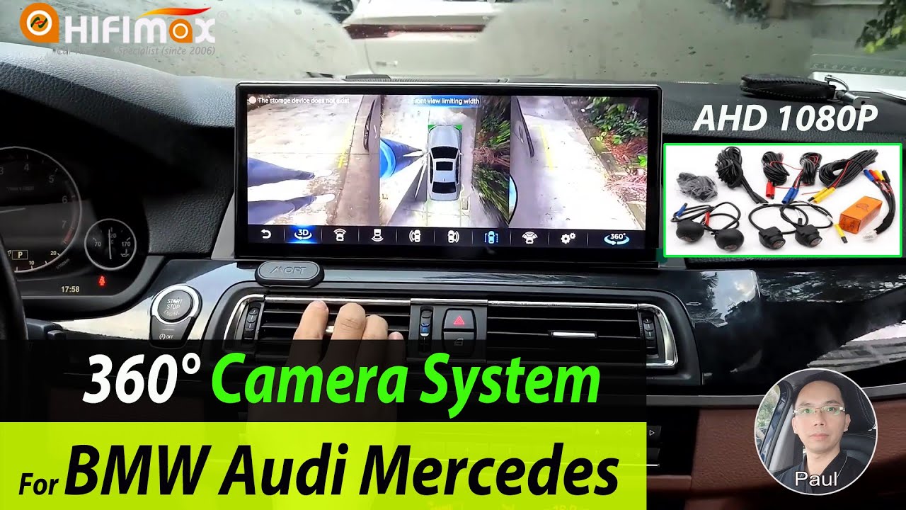 BMW Audi Mercedes Android 360° Surround View Panoramic Camera System ...